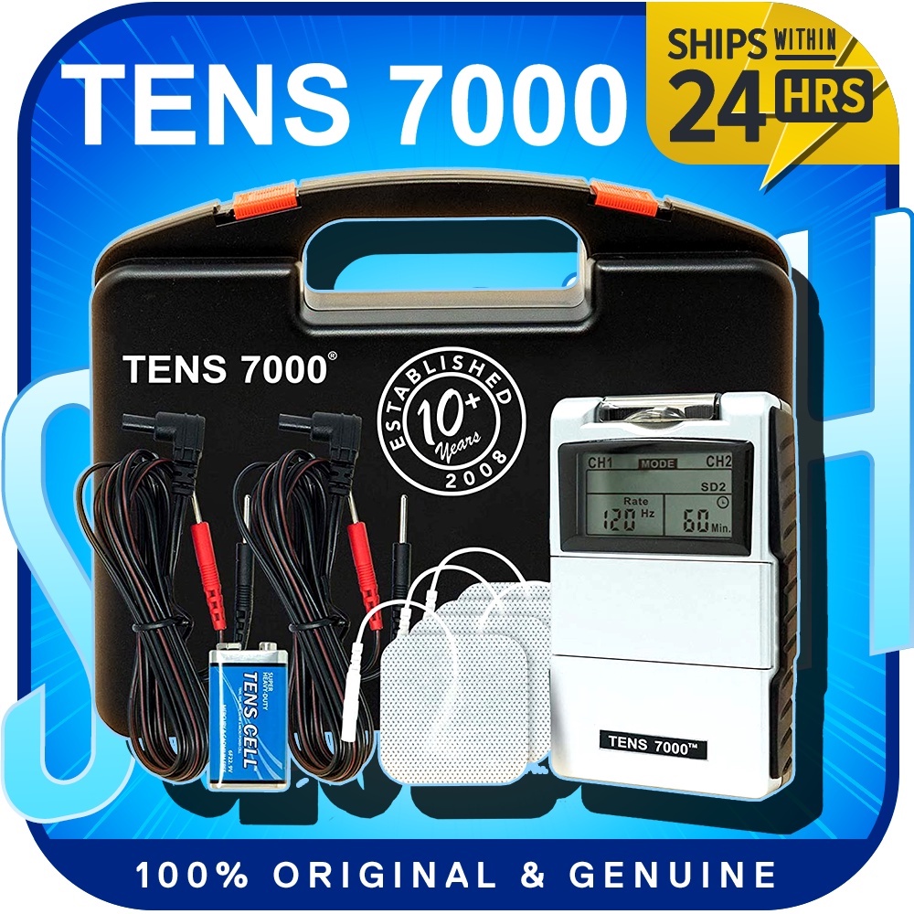 🔥 GENUINE🔥 TENS 7000 2nd Edition Digital TENS Unit With Accessories ...