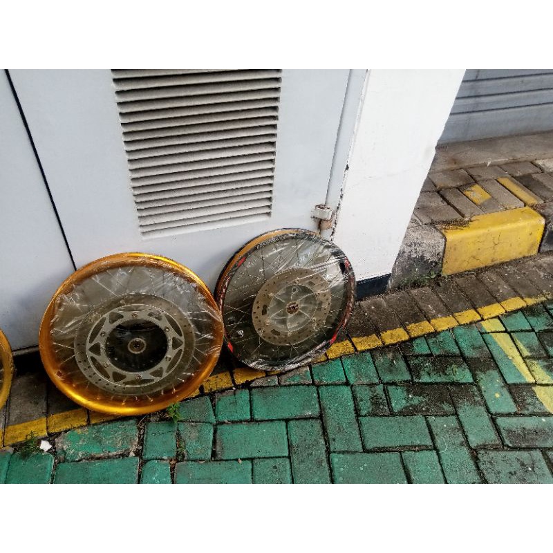 Ninja r Finger Rims Complete With Disc Plate The Price Is For Front And ...