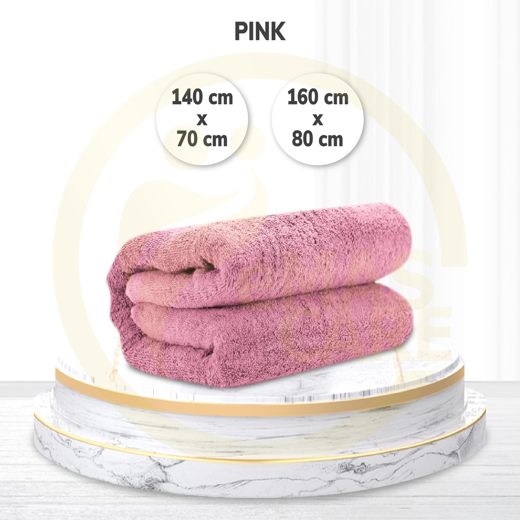 Big Plus Size Towel Tuala Besar Murah Pure Microfiber Towel Tuala Mandi ...
