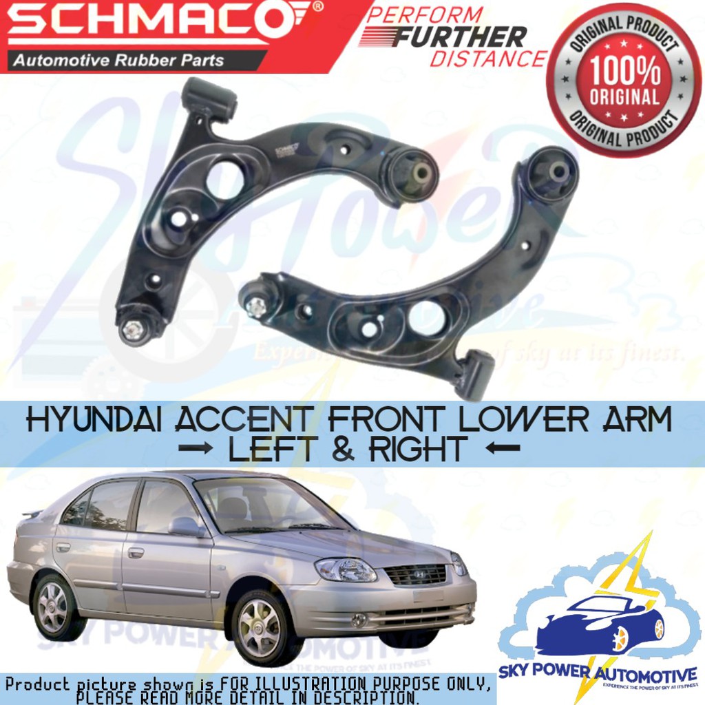 HYUNDAI ACCENT SCHMACO LOWER ARM (FRONT LEFT & RIGHT) | Shopee Malaysia