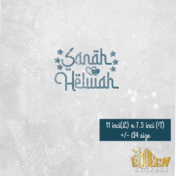 Sticker BOBO Balloon Budget - Sanah Helwah | Shopee Malaysia