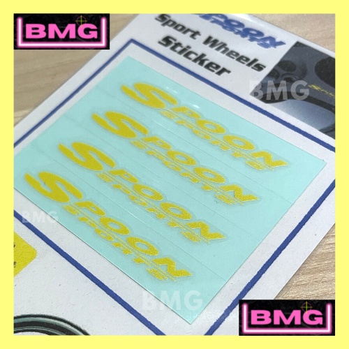 SPOON SPORTS SW388 Wheel Sticker (Set) | Shopee Malaysia