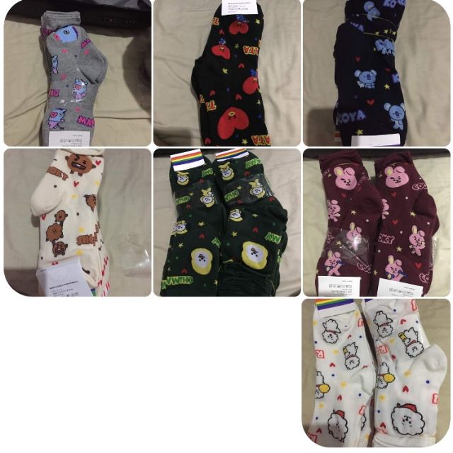 BT21 Socks (Made in Korea) | Shopee Malaysia