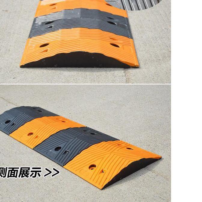 Sleeping Police 100CM rubber speed Hump rubber Sleeping Police rubber ...