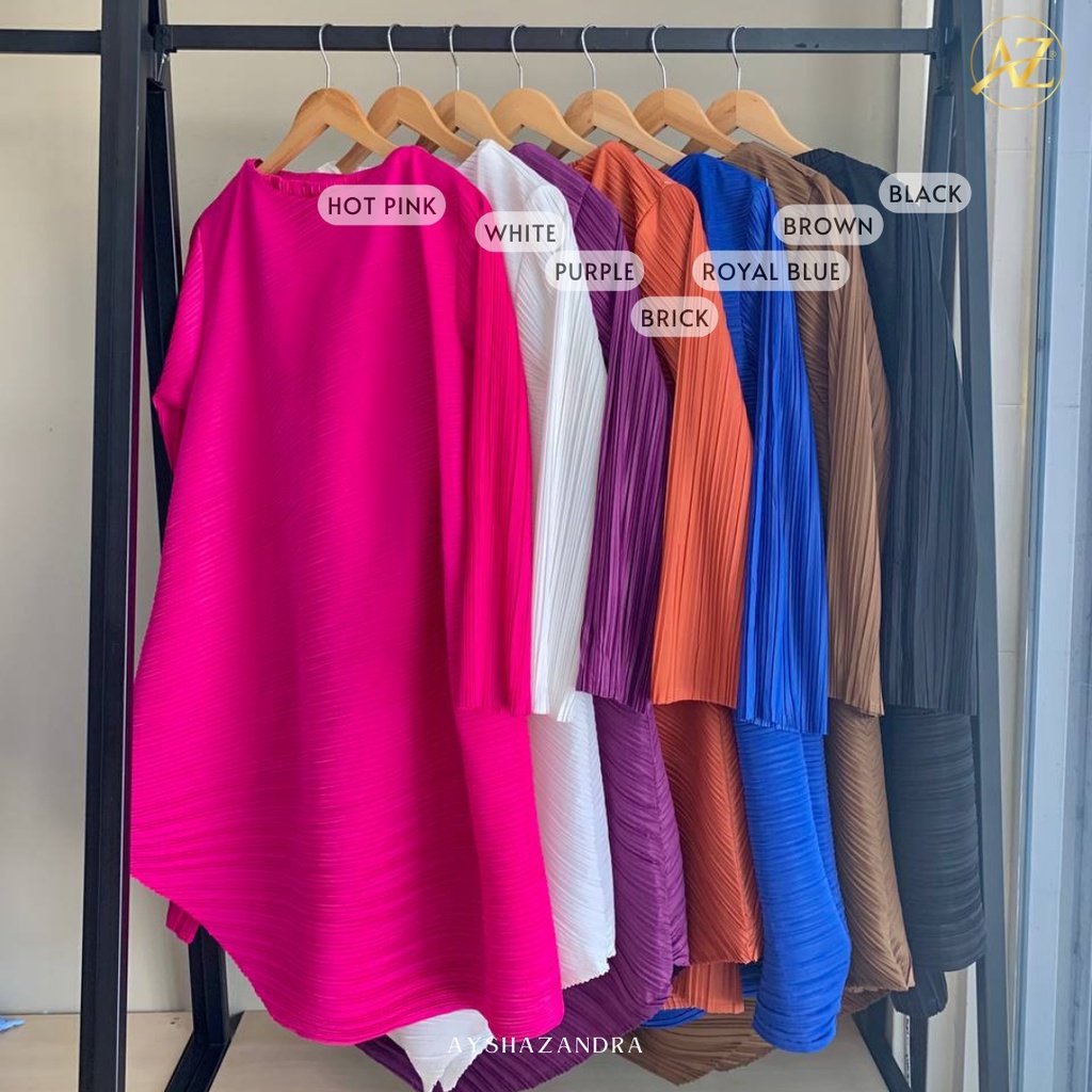 [READYSTOCK] ANGGUN PLEATED SET VIRAL | Shopee Malaysia