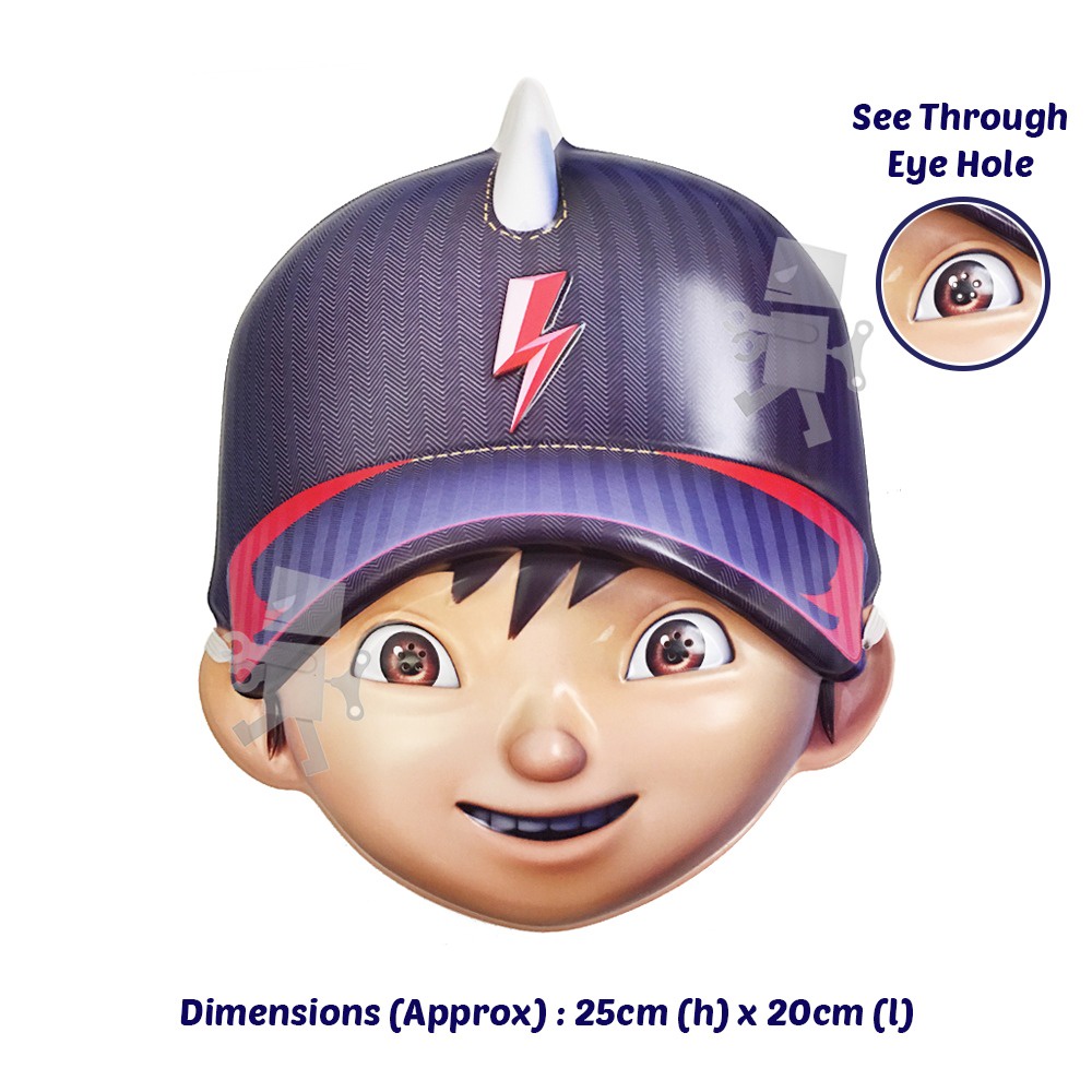 Boboiboy Original 25cm Boboiboy Galaxy Children Mask Costume Party Toys ...