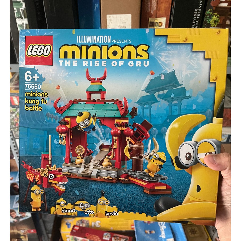 Lego 75550 - Minions - Minions Kung Fu Battle - Kung Fu Minions ...