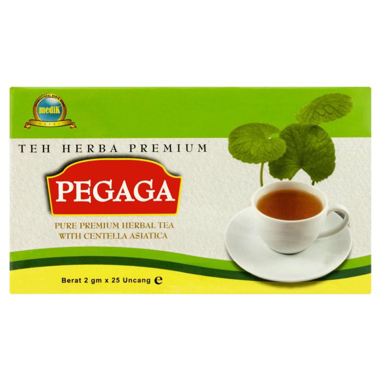 MEDIK HERB Herbal Tea with Centella Asiatica | Teh Herba Pegaga (25 Tea ...