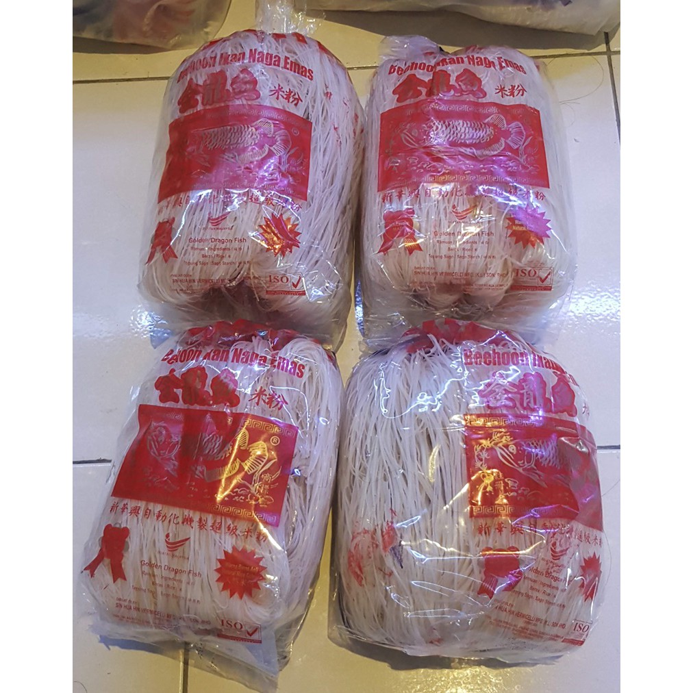[Ready stock] 4 pack Vegetarian RICE VERMICELLI BEE HOON Made In ...