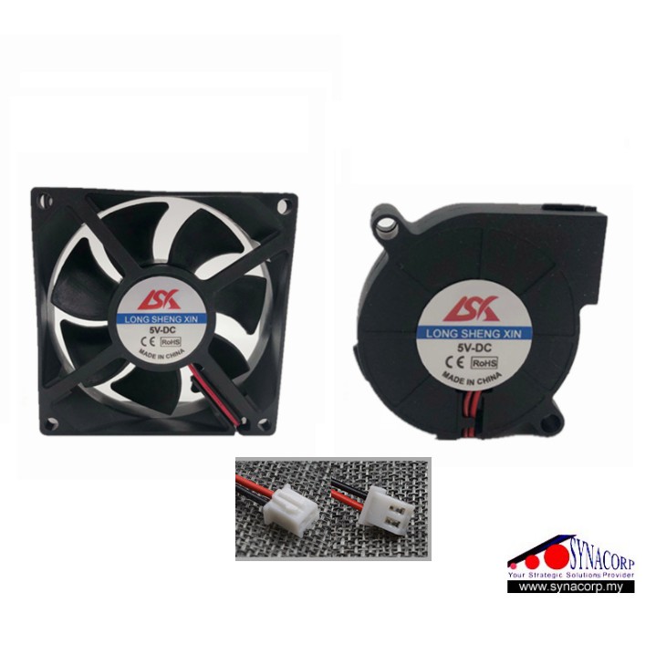 5V 12V Brushless DC Fan Blower 2Pin Desktop CPU Cooling | Shopee Malaysia