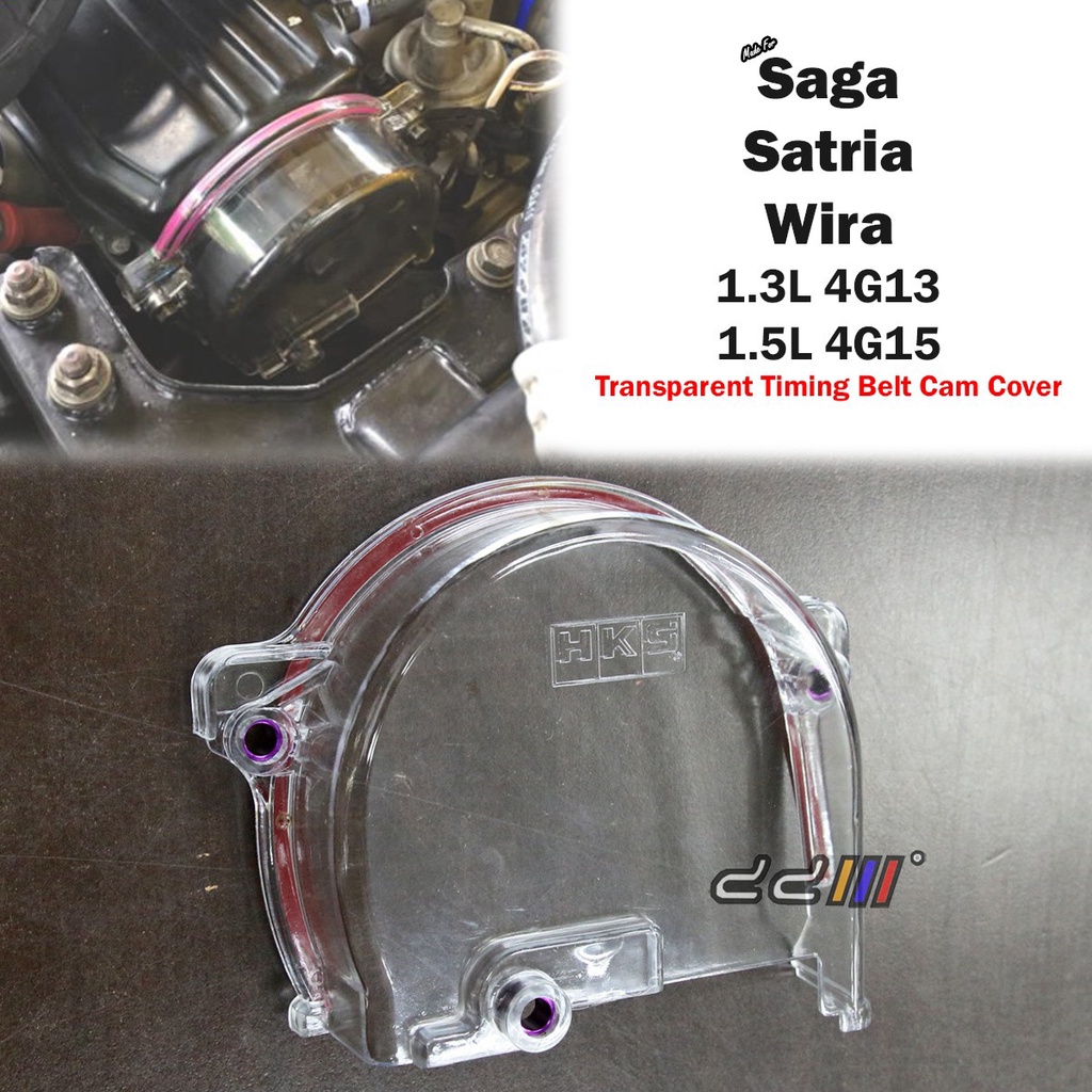 Transparent Clear Cam Pulley Gear Timing Belt Cover For Proton Saga ...