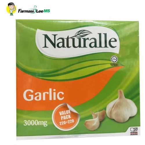 Naturalle Garlic 3000mg (220 + 220's) (Exp 07/2027) | Shopee Malaysia