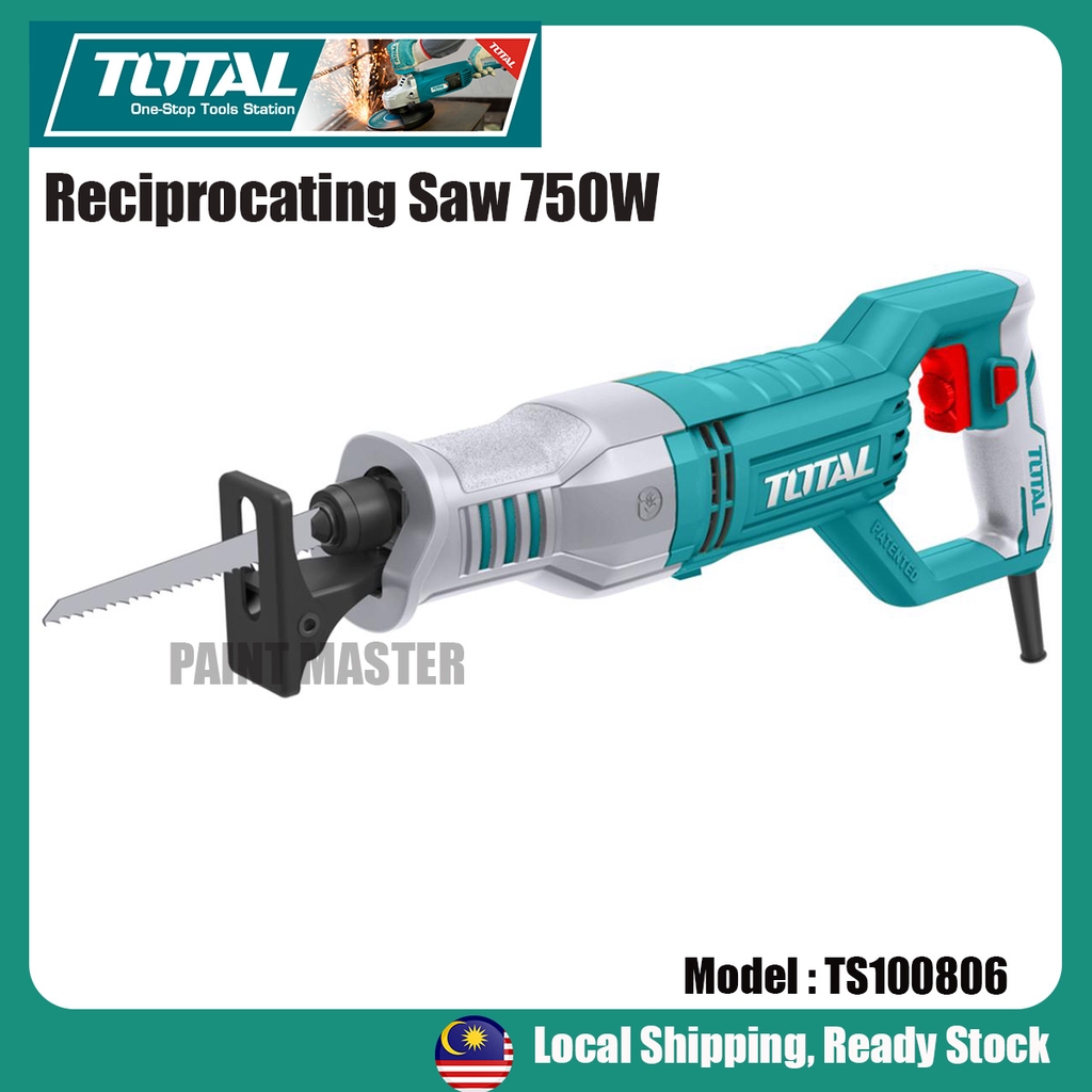 TOTAL Reciprocating Saw 750W TS100806 | Shopee Malaysia