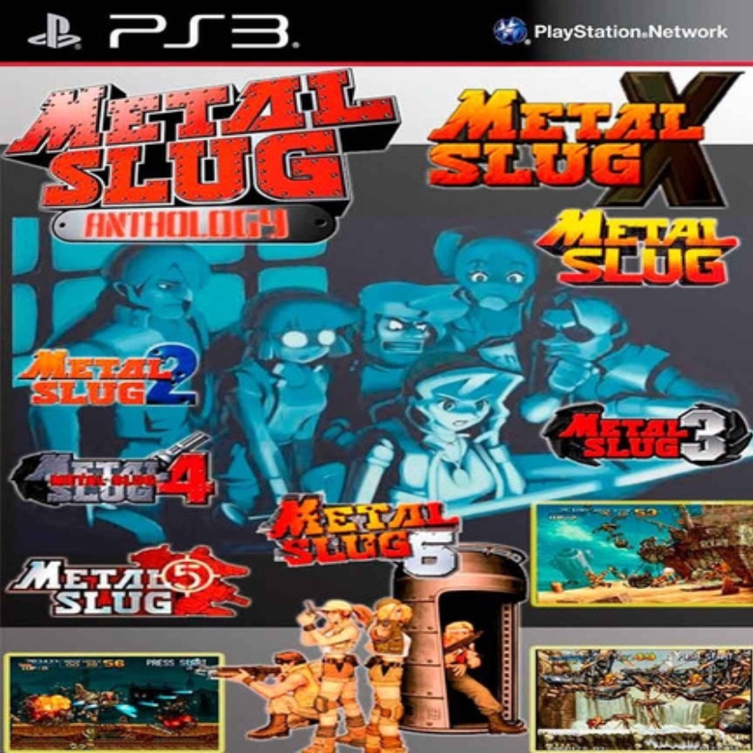 PS3 metal slug collection 1-6 hen/multiman/cfw/ofw 【Digital game ...