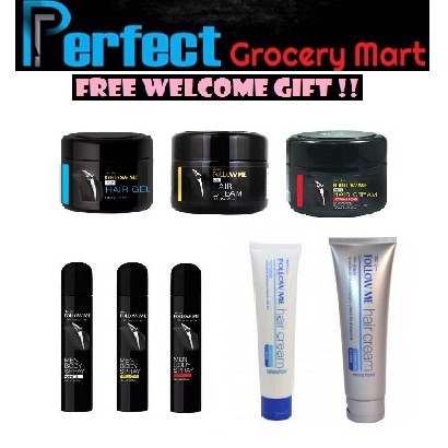 ⚡24hour Delivery⚡Follow me men body spray 75ml/hair cream100g /hair ...