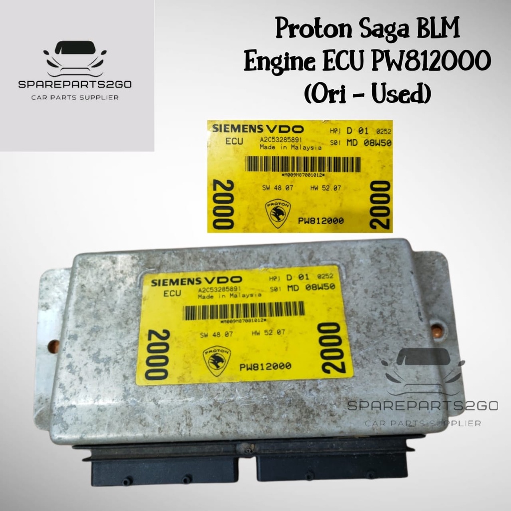 Proton Saga BLM Engine ECU PW812000 | Shopee Malaysia