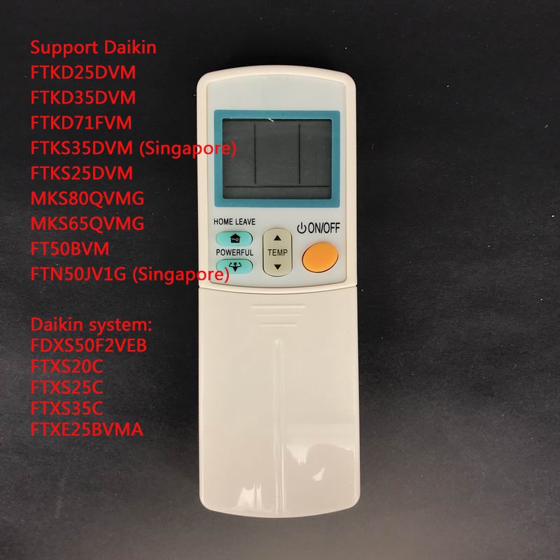 New DAIKIN Aircon Remote Control ARC433B47 ARC433A24 ARC433A55 | Shopee ...