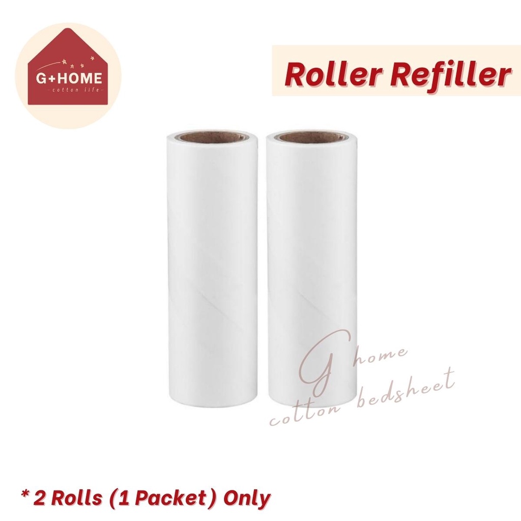 Lint Roller Lint Remover Dust Sticker Ready Stock With Refiller & Cover ...
