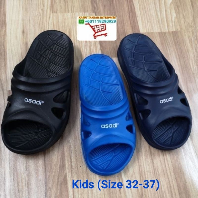 Asadi CS-1443 Kids Slipper | Selipar Kanak-kanak Lelaki | Shopee Malaysia