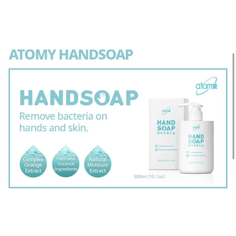 Atomy Atomy Hand Soap *1EA (300ml x 1 bottle) | Shopee Malaysia