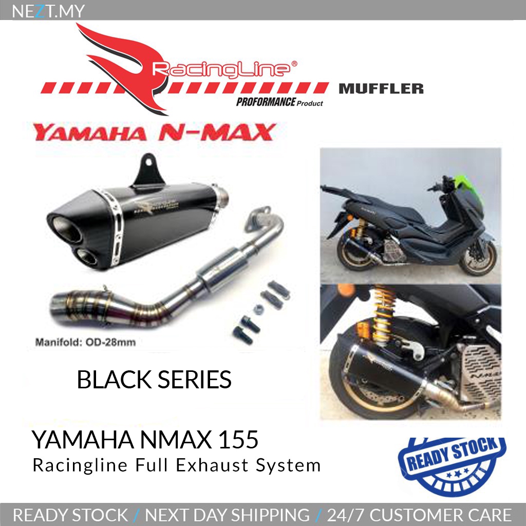 Racingline Yamaha NMAX 155 Exhaust System | Shopee Malaysia