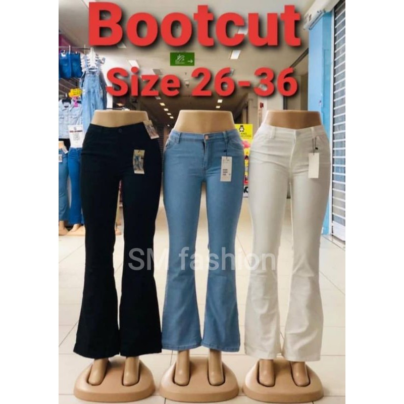 💥💥🇲🇾[Ready Stock] BOOTCUT Jeans for Ladies best quality kain ...