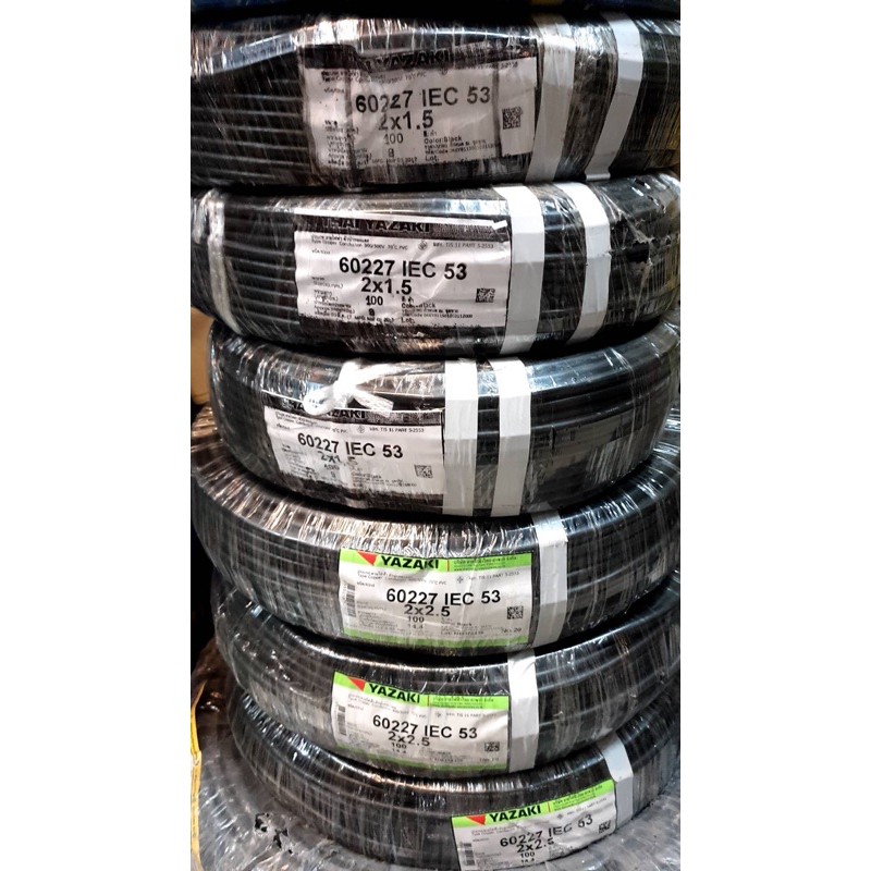 Yazaki VCT 2x1.5 (100m) | Shopee Malaysia