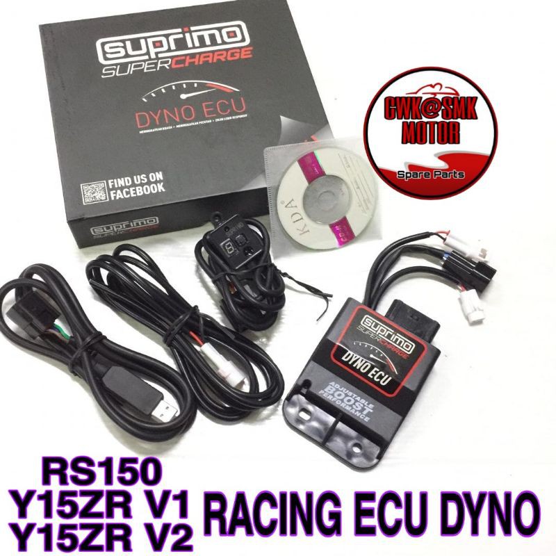 ECU SUPRIMO RS150 Y15ZR V1 V2 RACING DYNO ECU＋SHIFTER WIRE SUPRIMO ...