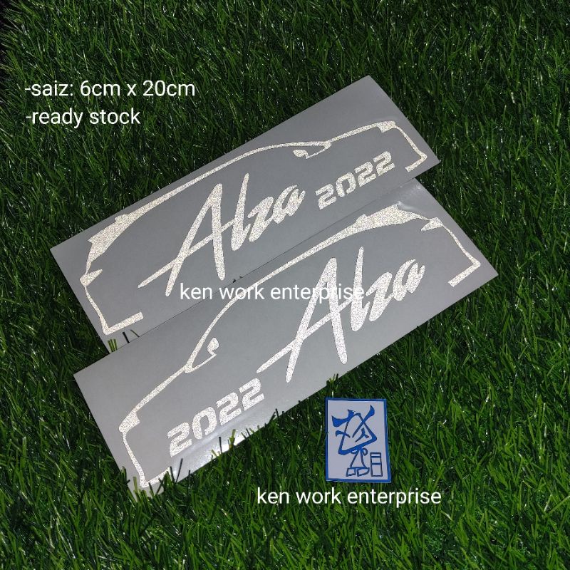 sticker alza 2022 side mirror 3m reflection | Shopee Malaysia