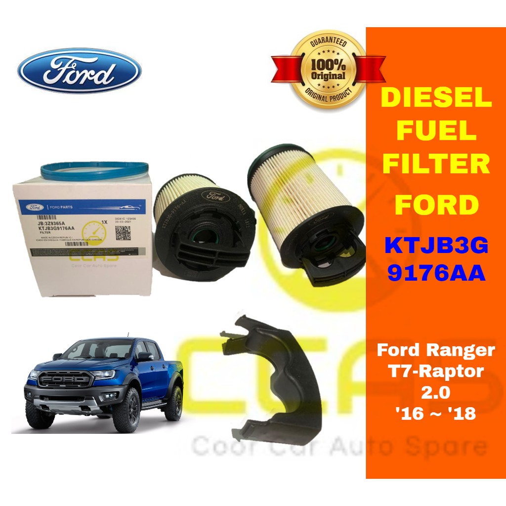 Ford Diesel Fuel Filter - Ford Ranger T7 Raptor 2.0 '16 ~ '18 - JB3Z ...
