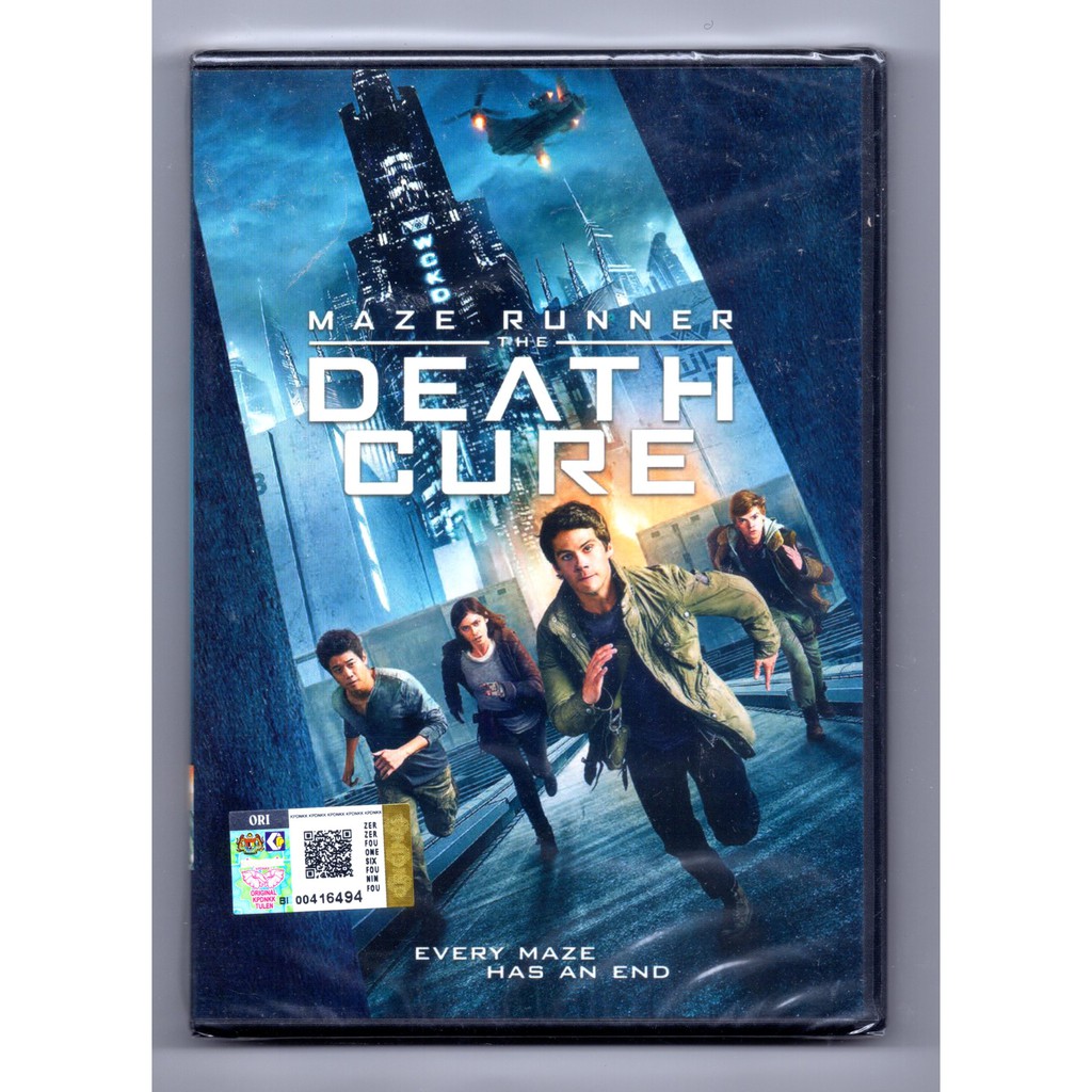 MAZE RUNNER : DEATH CURE (DVD ORIGINAL) | Shopee Malaysia