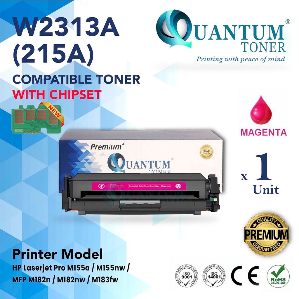 Compatible 215A W2310A W2311A W2312A W2313A for HP Color Laserjet Pro ...