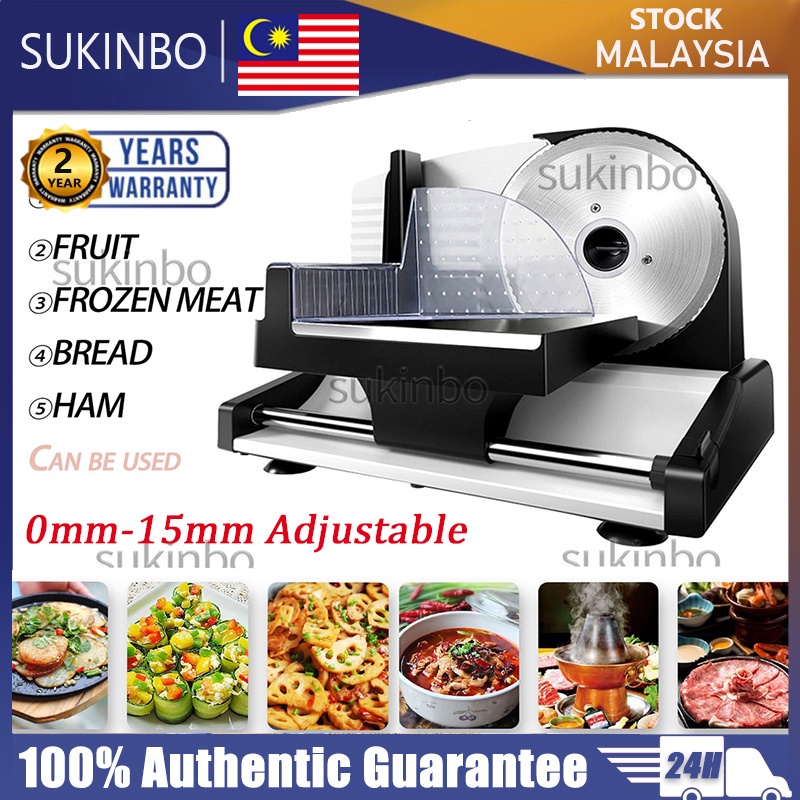 SUKINBO Meat Cutter Meat Grinder Electric Lamb Beef Slicer Meat Cutting ...