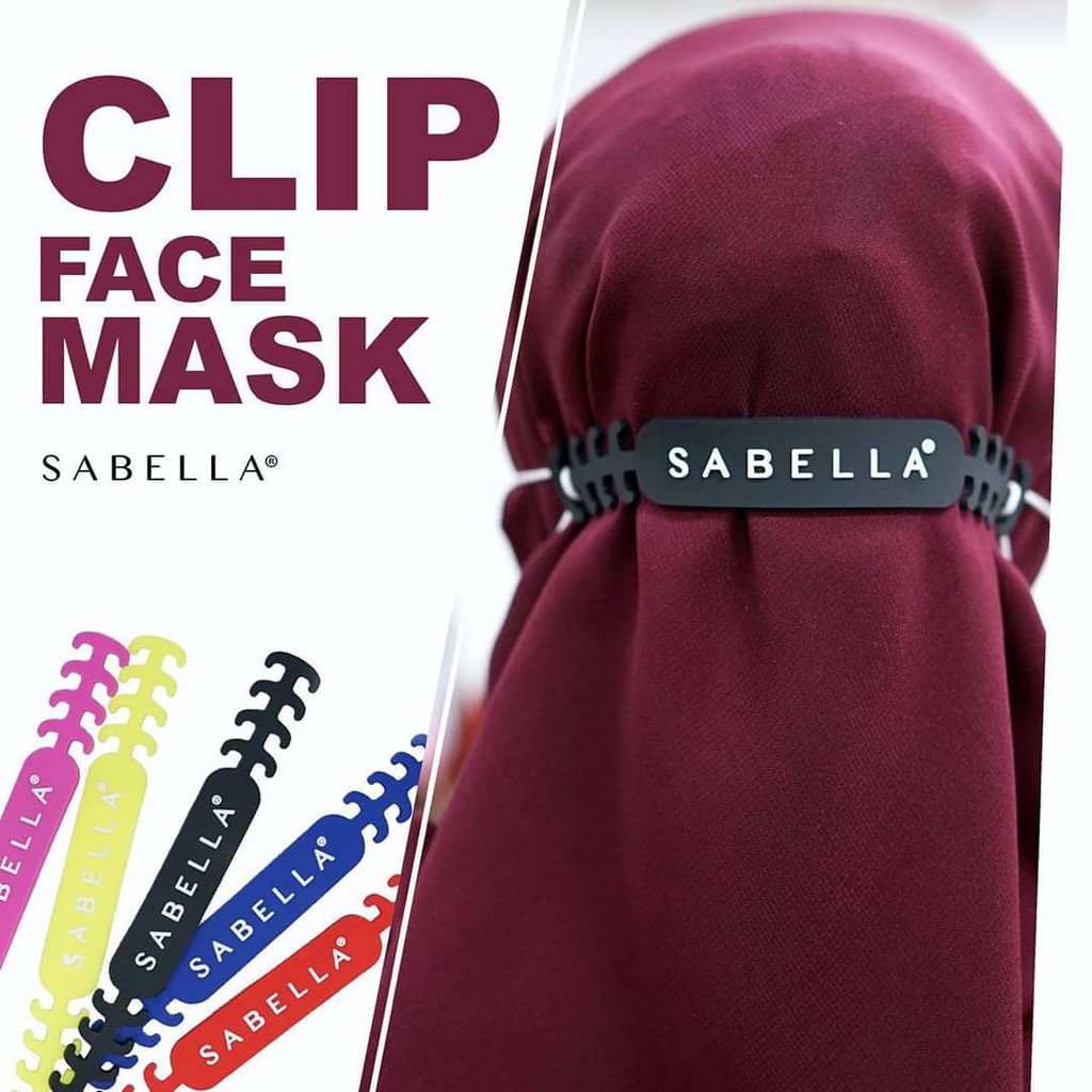 🌹 READYSTOCK 🌹 CLIP FACE MASK EXCLUSIVE BY SABELLA | Shopee Malaysia