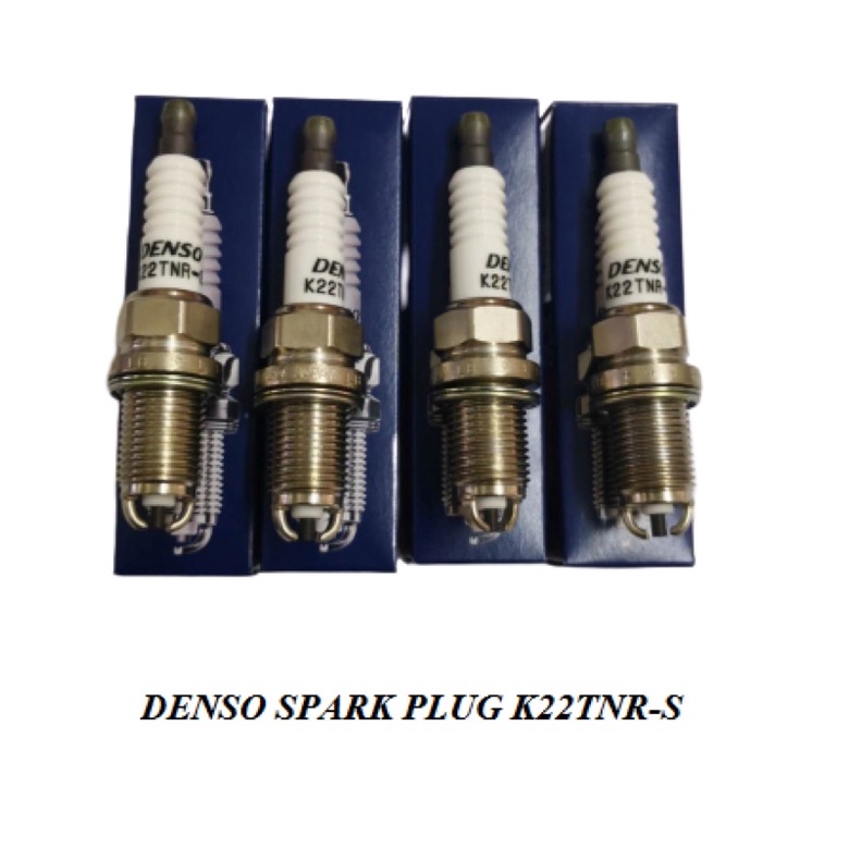 Denso Spark Plug K22TNR-S For Perodua Kancil Mira L5 Turbo (1Set ...