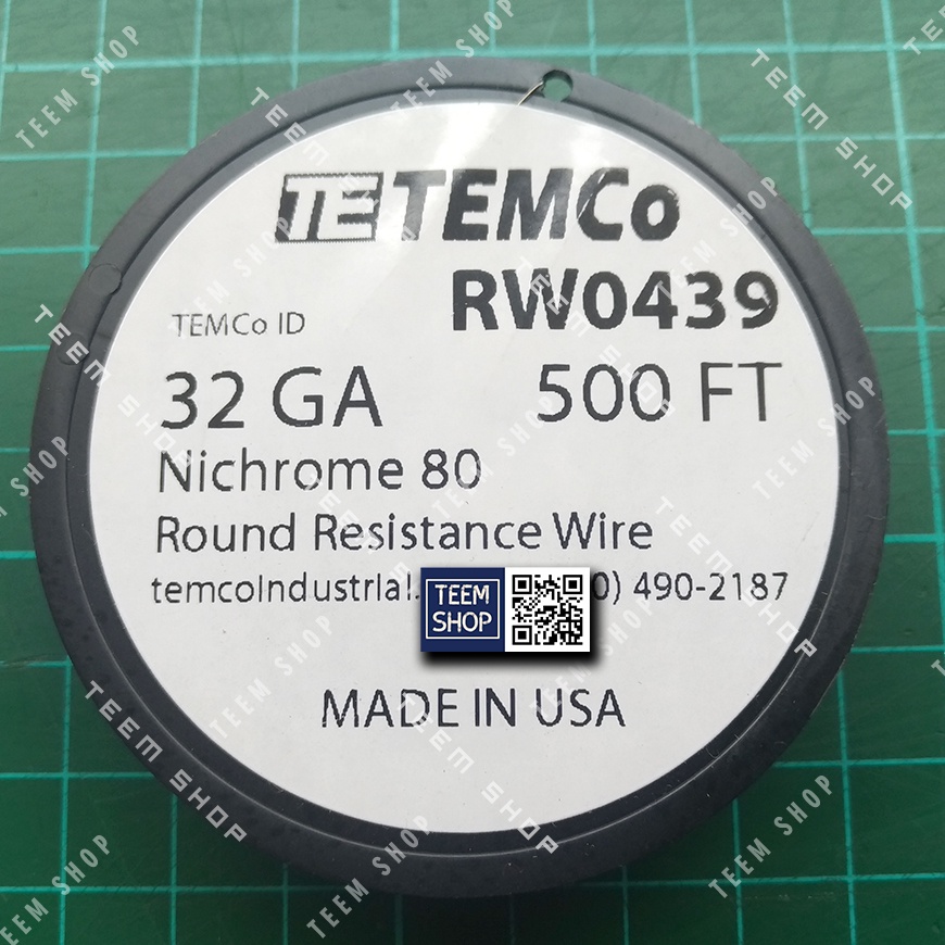 Temco Nichrome 80 Ni80 32 AWG - Meter | Shopee Malaysia