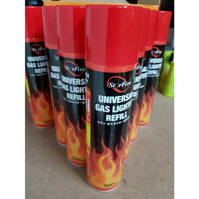Star Fire Universal Gas Lighter Refill 300ml (Iron Head) | Shopee Malaysia