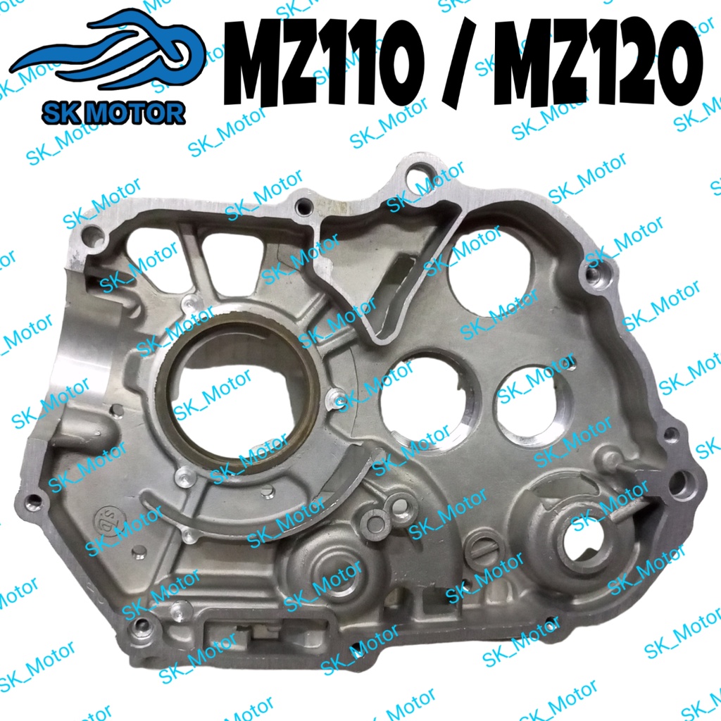 MZ MZ110 MZ120 110 120 Crankcase Right Kanan Casing Kotak Engine Inner Kulit Enjin Crank Case RH ...