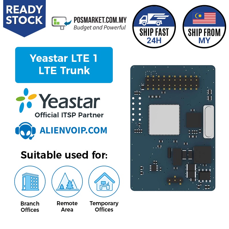 Yeastar LTE 1 LTE Trunk Call Center System AlienVOIP Malaysia Ready Stock | Shopee Malaysia