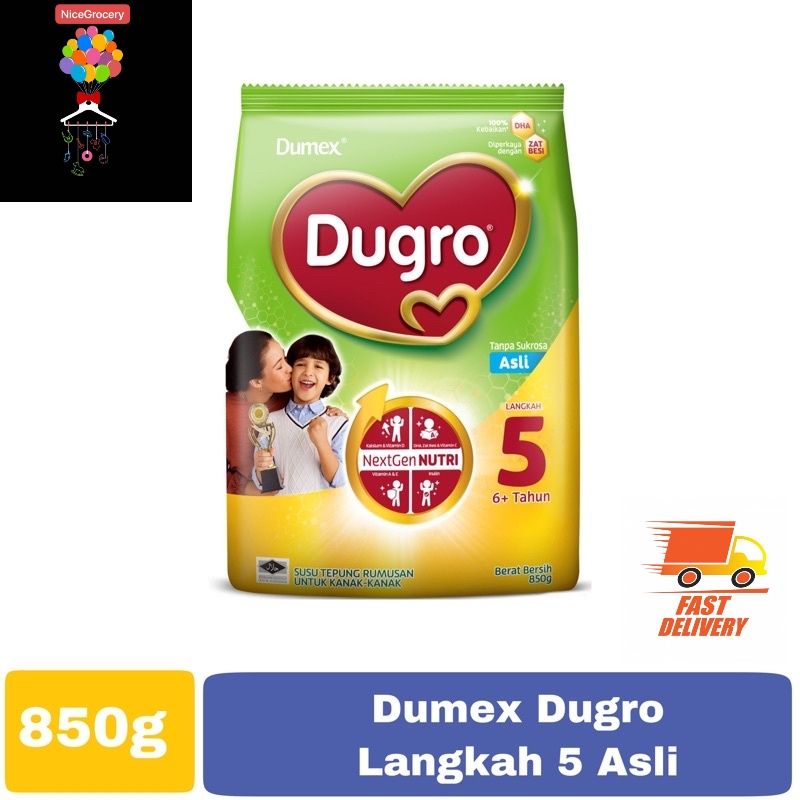 Dumex Dugro Step 5 Asli 850g | Shopee Malaysia