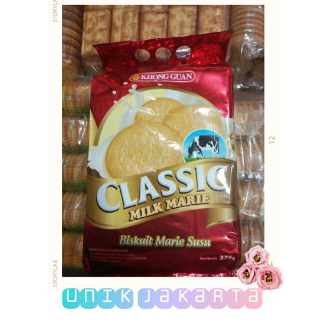 Khong Guan Classic Milk Marie | Shopee Malaysia