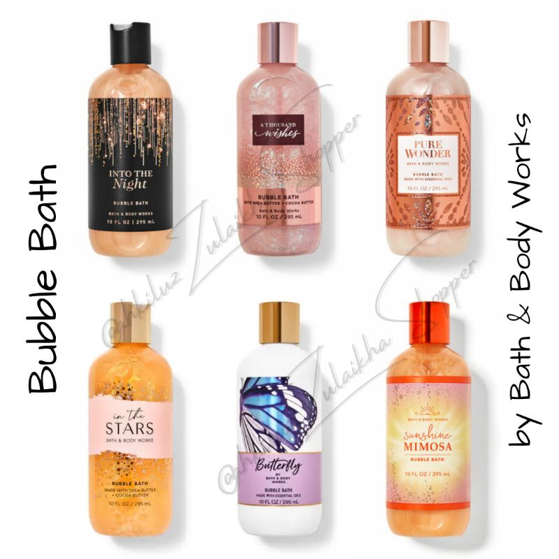 🔥𝗟𝗜𝗠𝗜𝗧𝗘𝗗 𝗦𝗧𝗢𝗖𝗞𝗦!🔥Bath and Body Works Bubble Bath | Shopee Malaysia