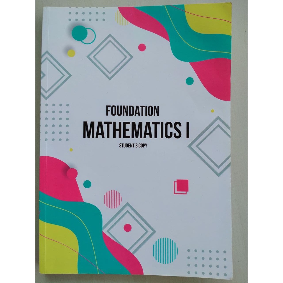 UITM FOUNDATION/ASASI DENGKIL REFERENCE BOOK | MATHEMATICS I | Shopee ...