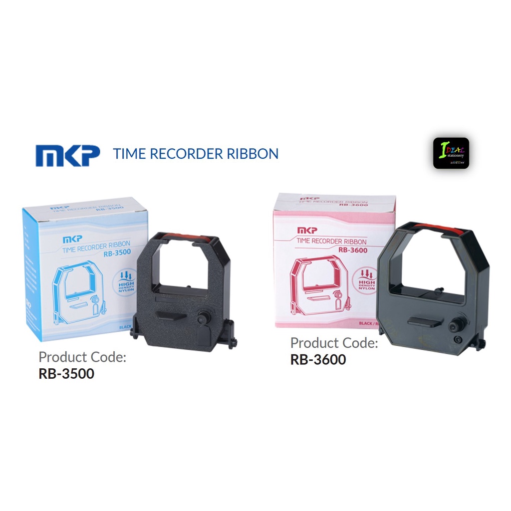 MKP TIME RECORDER RIBBON (RB-3500/ RB-3600) | Shopee Malaysia