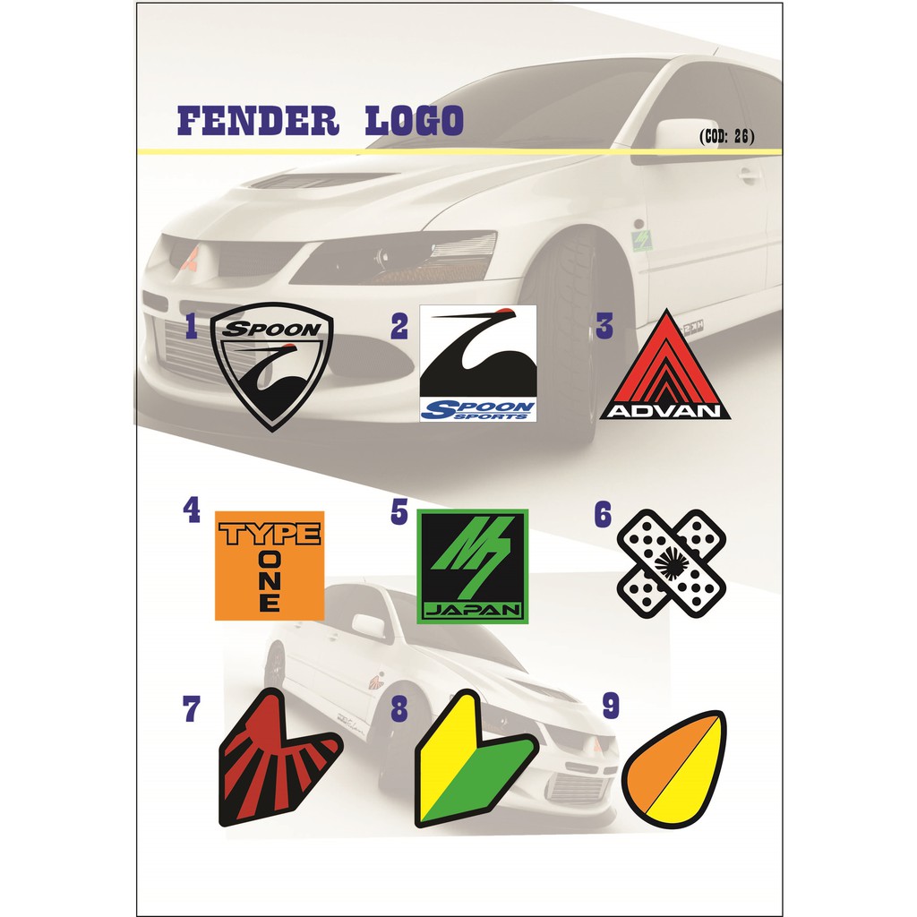 Sticker TYPE ONE Honda Civic City EK EG EF GK GD GE CRZ Stiker CAR ...