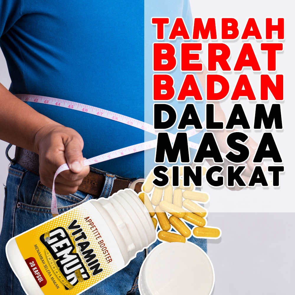 Weight Gainer / Tambah Berat Badan Original Weight Gain Vitamin Ubat ...