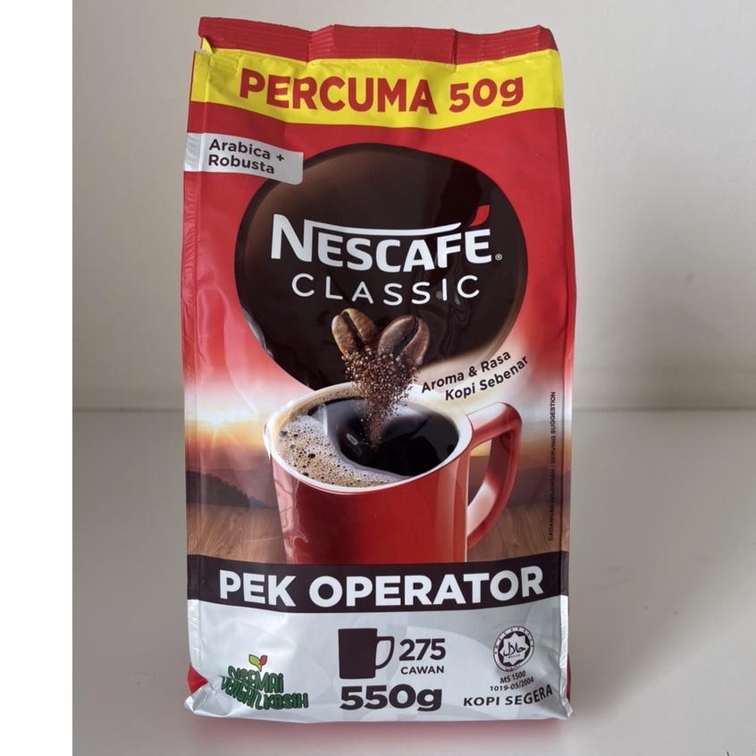 Nescafe Classic Refill (200g/300g/550g) | Shopee Malaysia