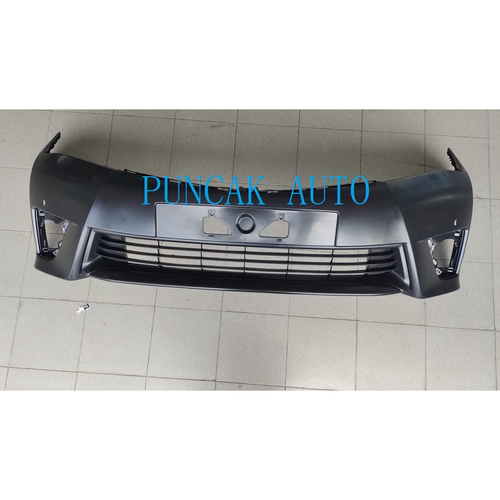 TOYOTA ALTIS 2014 MODEL FRONT BUMPER MATERIAL PP PLASTIC BUMPER DEPAN ...