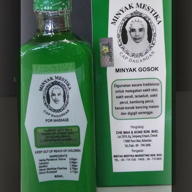 MINYAK MESTIKA 30ml~60ml 💯 ORIGINAL | Shopee Malaysia