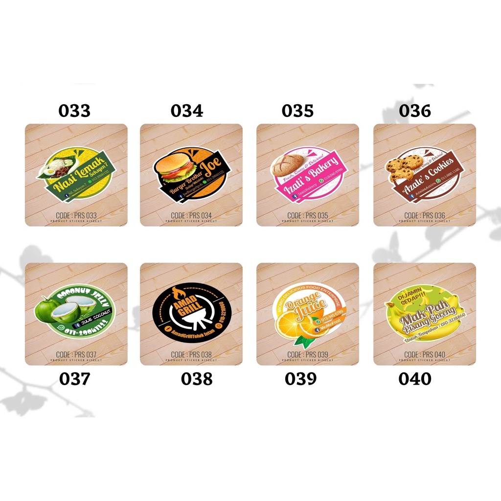 🔥BUY 50 FREE 2🔥STIKER CUSTOM PRODUCT LABEL | STICKER PRODUK CUSTOM ...